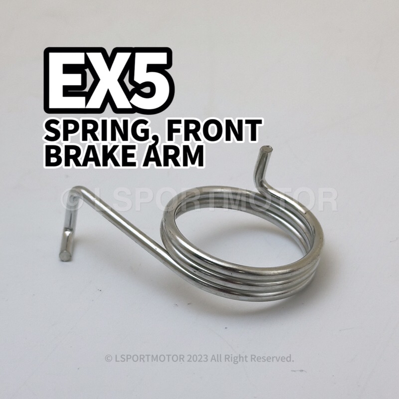 HONDA EX5 SPRING FRONT BRAKE ARM (1PC) BRAKE HUB CAM LEVER ARM SPRING ...