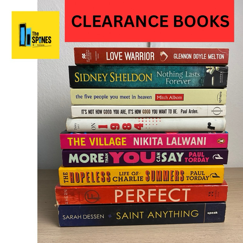 CLEARANCE BOOKS RM 4.90 ( Batch 5 ) | Shopee Philippines
