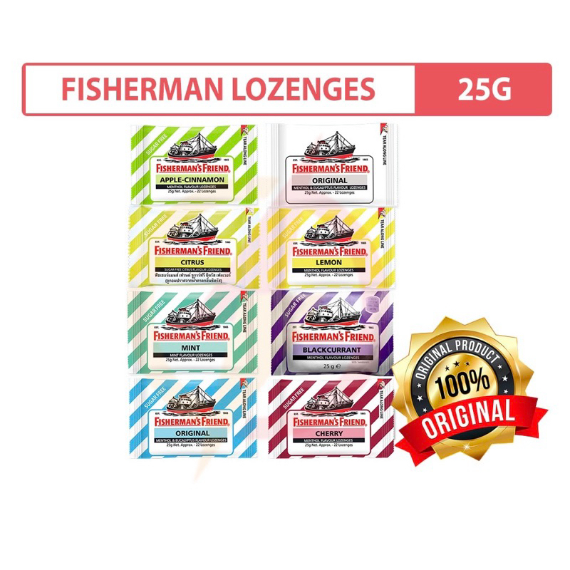 Fisherman Lozenges 25g | Shopee Philippines