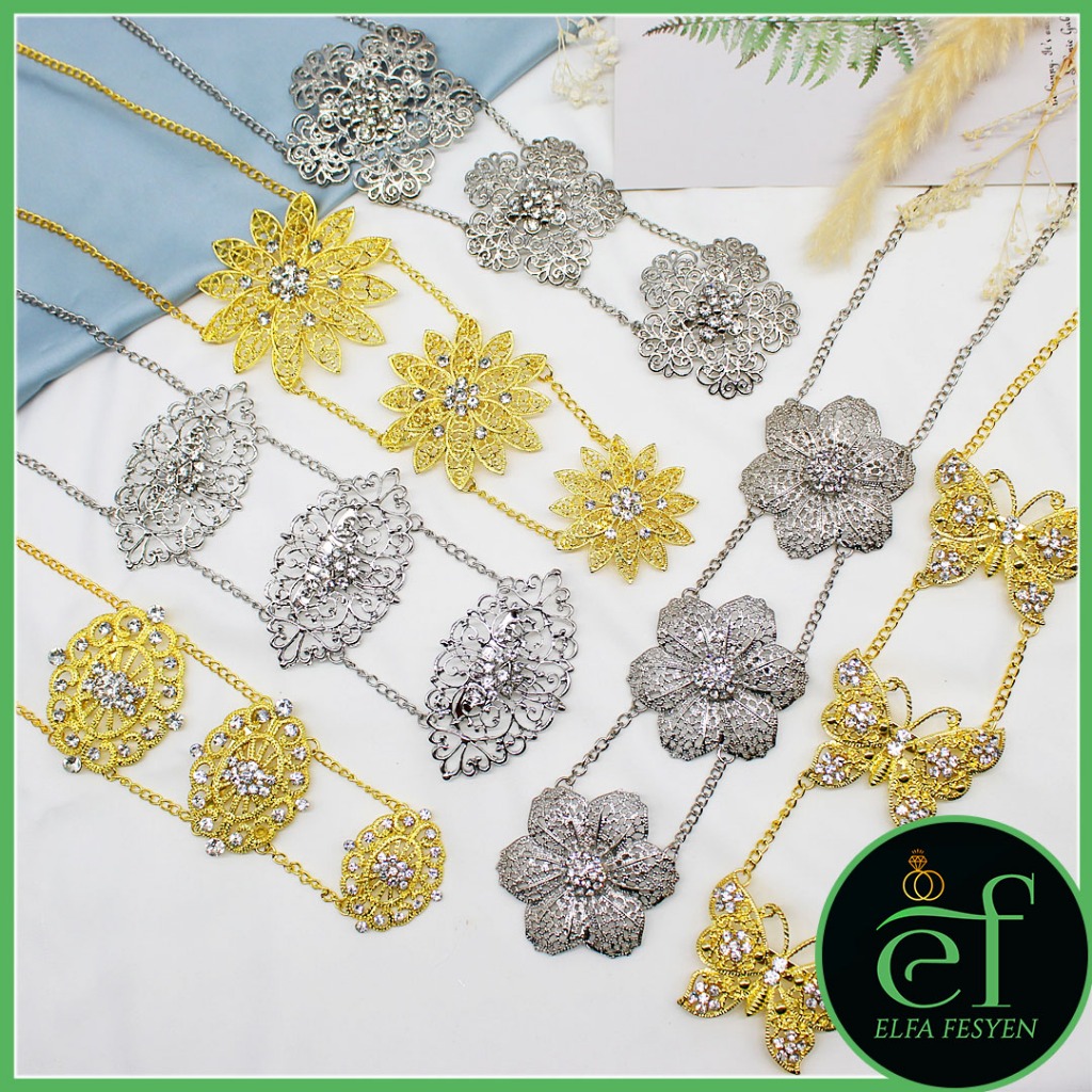 Dokoh Kebaya Traditional Chain Dokoh Kebaya Juntai Kerongsang Kebaya ...