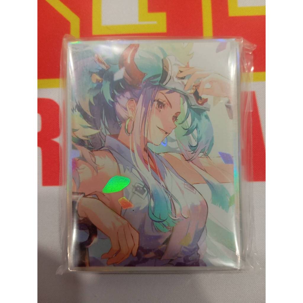 One Piece Yamato Gloss Sleeve Gloss Sleeve 大和闪卡套 6.7cmx9.2cm (Anime ...