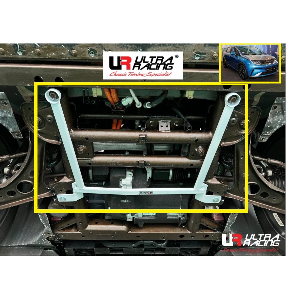 BYD Dolphin 2023 Front Lower Bar 4 Points Member Brace Vehicle Safety ...