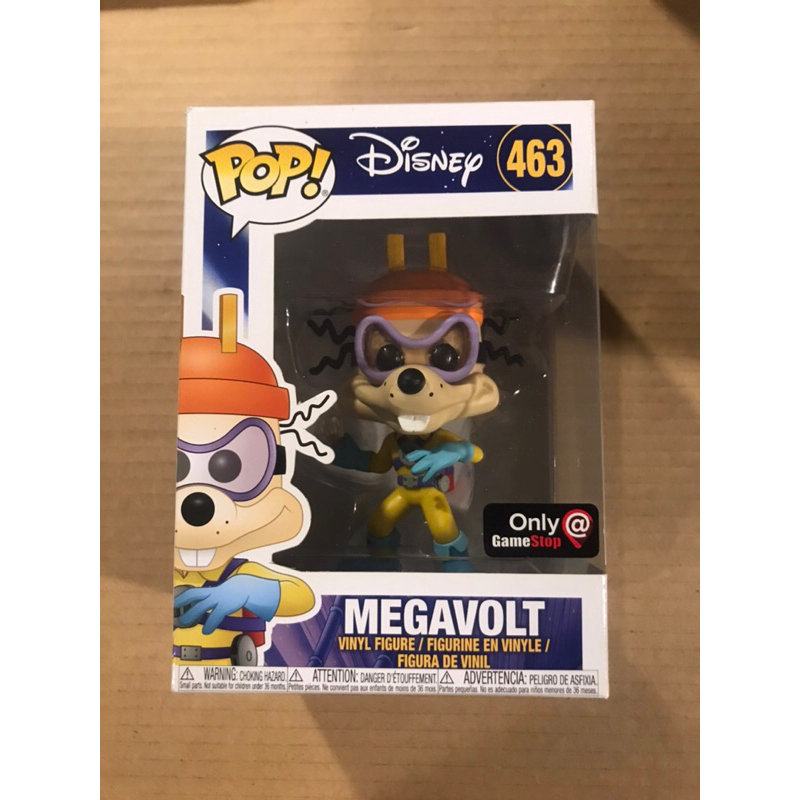 Funko Pop Disney Darkwing Duck Megavolt 463 GameStop Exclusive | Shopee ...