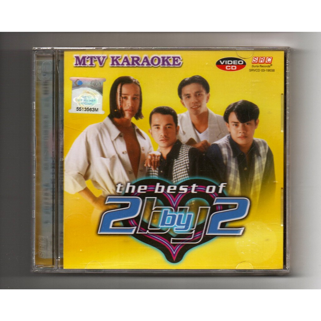2by2 - The Best of 2by2 ( MTV Karaoke VCD ) | Shopee Philippines