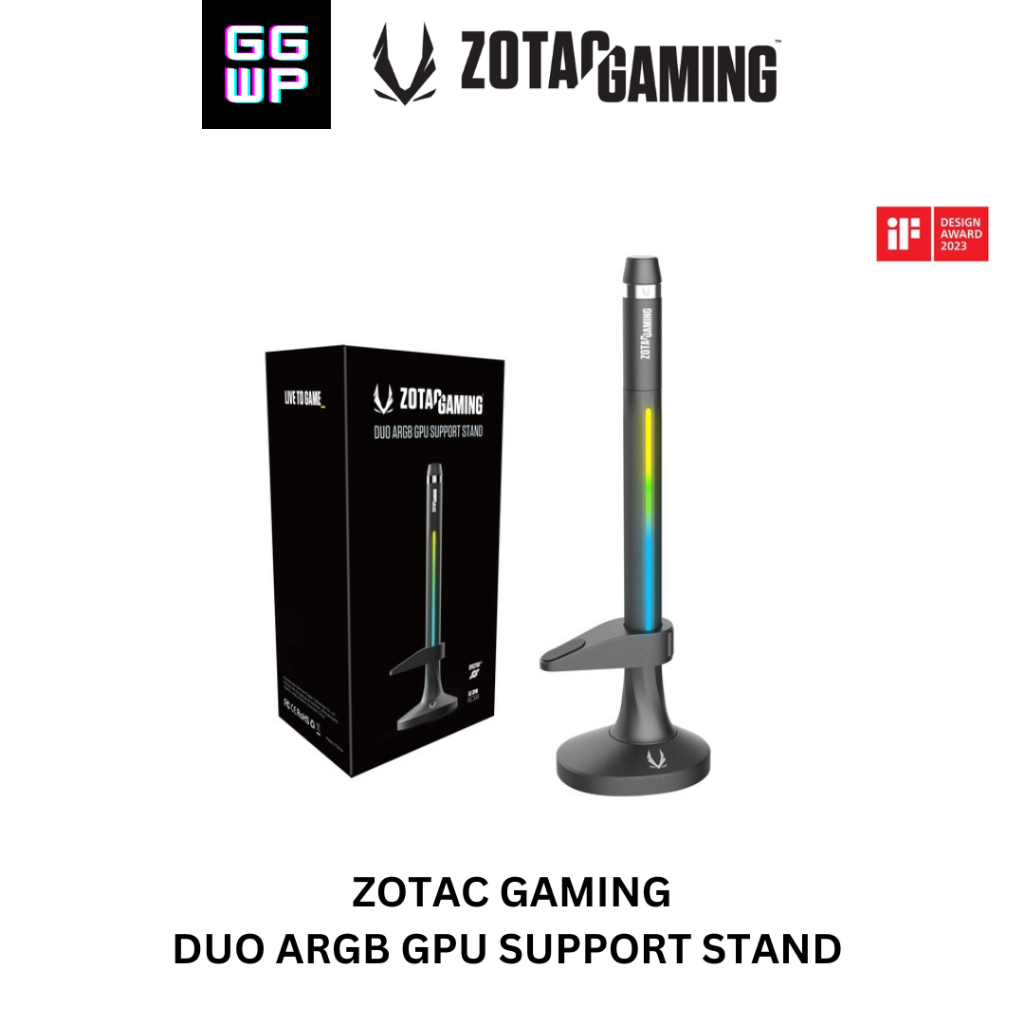 ZOTAC GAMING DUO ARGB GPU Support Stand | Shopee Philippines
