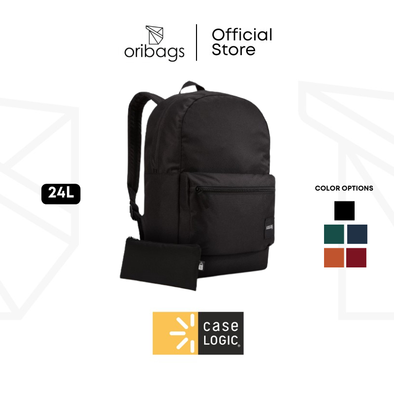 Case Logic Commence 24L Recycled Laptop Backpack | Shopee Philippines