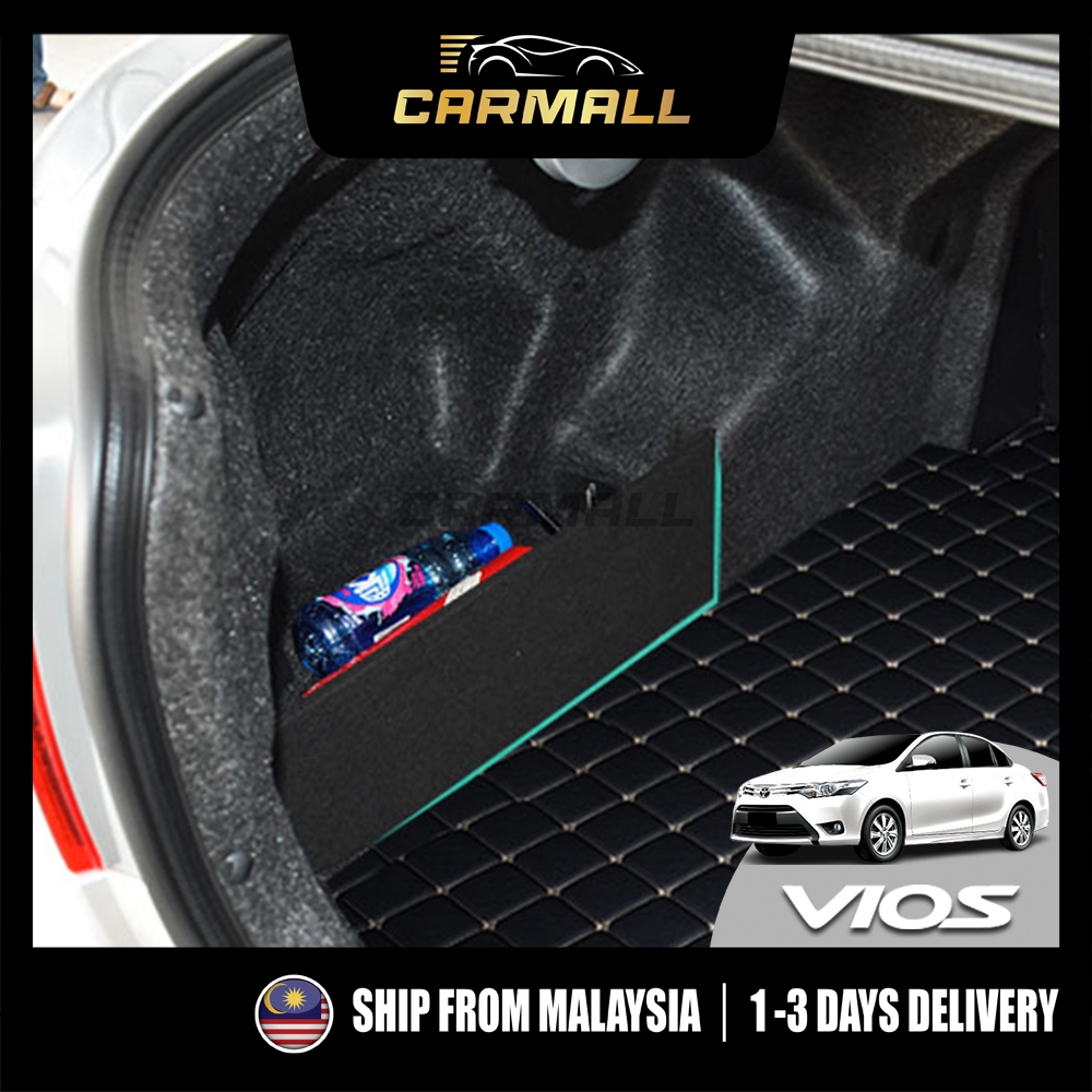Toyota Vios (3rd Gen) Rear Boot Car Bonnet Storage Box Organizers 2013 ...