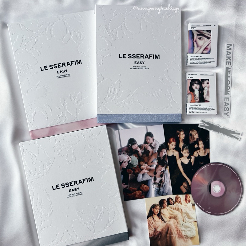 Le Sserafim Easy Official Album | Shopee Philippines