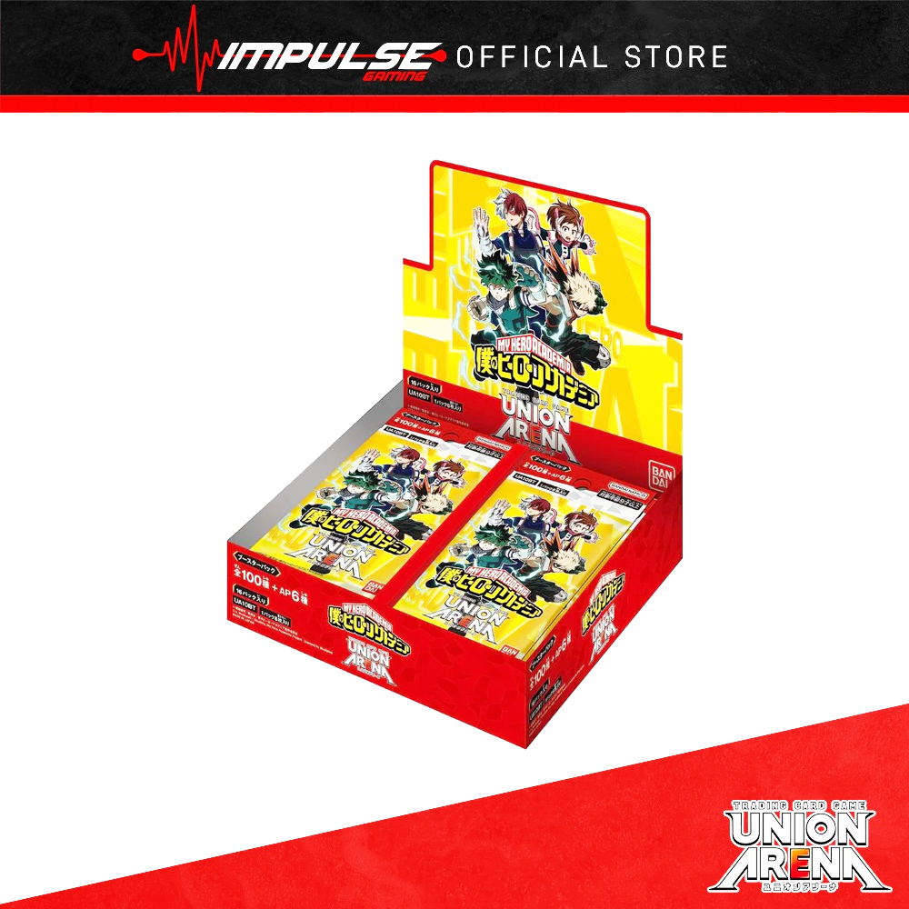 Union Arena TCG Booster Box - UA10BT My Hero Academia | Shopee Philippines