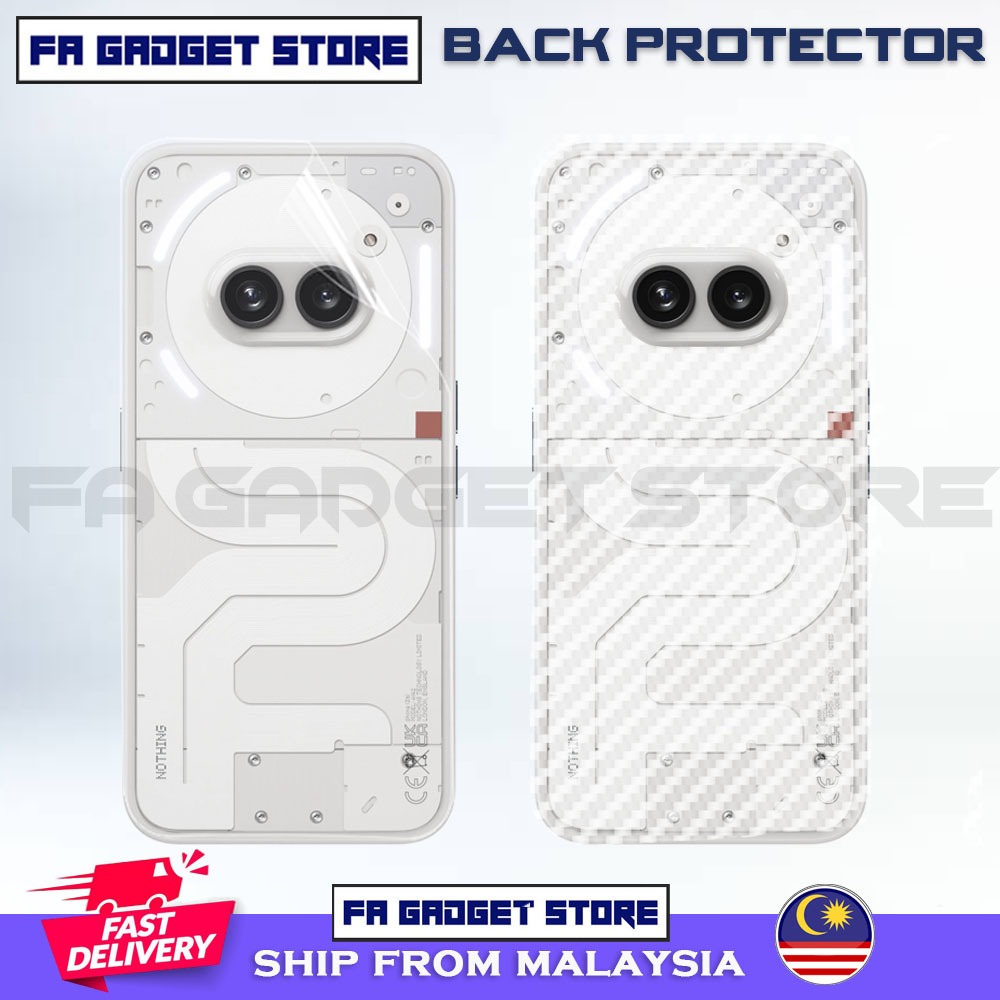 Nothing Phone 2a Plus CMF Phone 1 Nothing Phone 2 1 Back Screen Hydrogel Protector Sticker ...