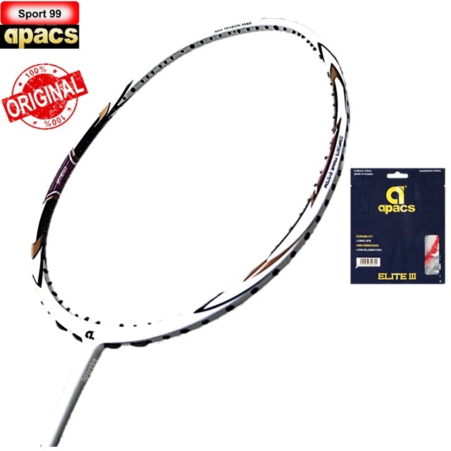 Apacs Stern 18【Install with String】Apacs Elite III Badminton Racket ...