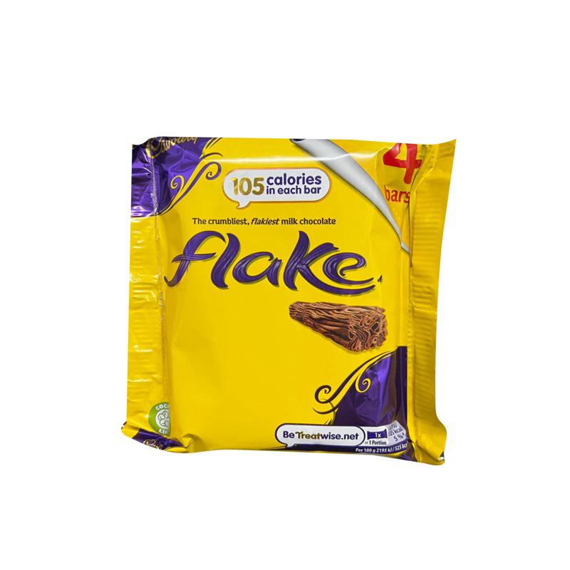 Cadbury flakes mini chocolate bar 80g | Shopee Philippines