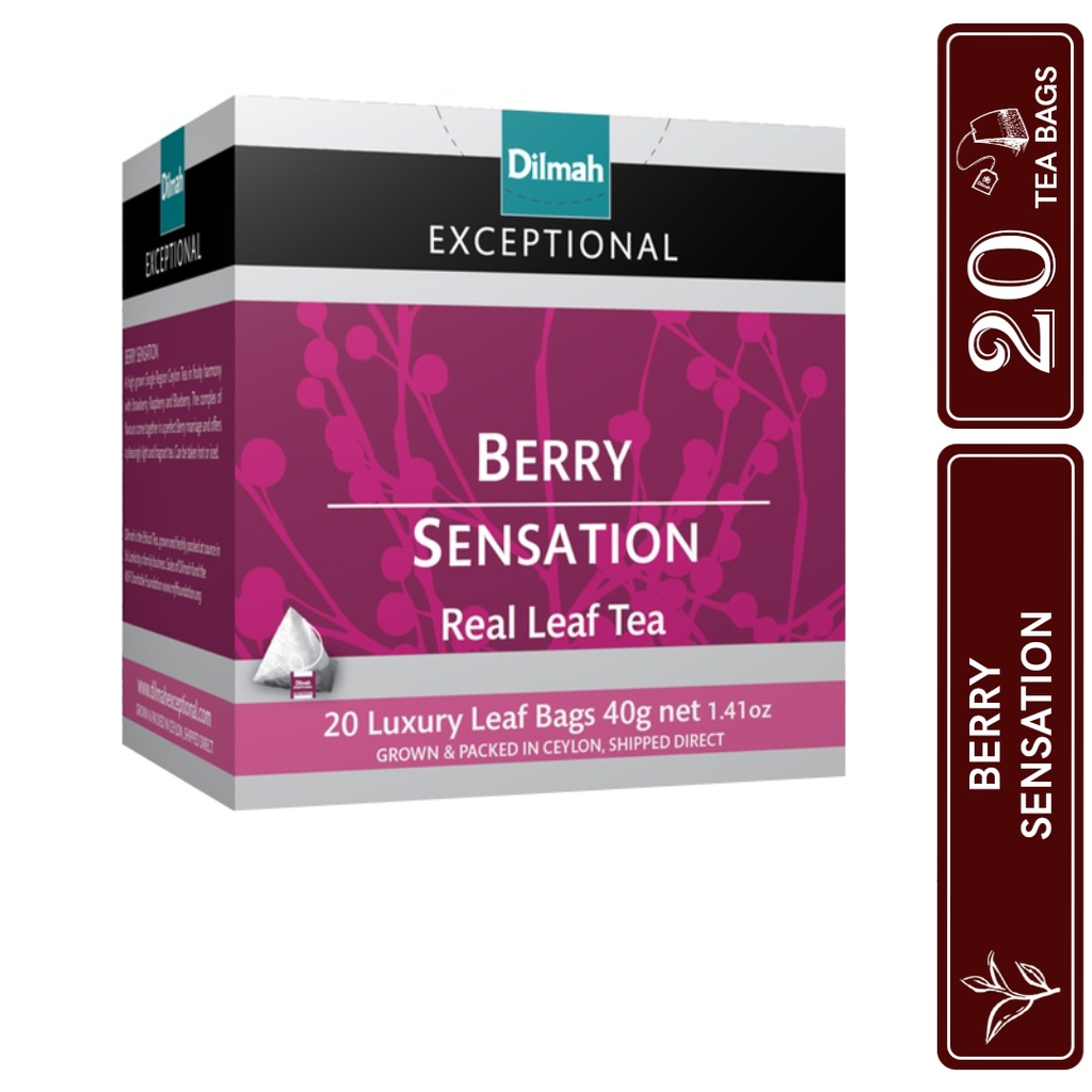 DILMAH Exceptional Berry Sensation 2g x 20 Tea Bags | Shopee Philippines