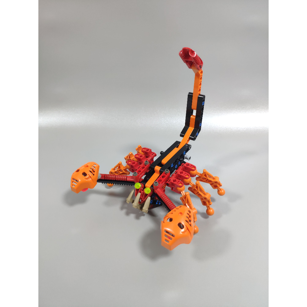Lego Bionicle Nui-Jaga Scorpion (Set 8548-1) Recolor MOC (Red deco ...