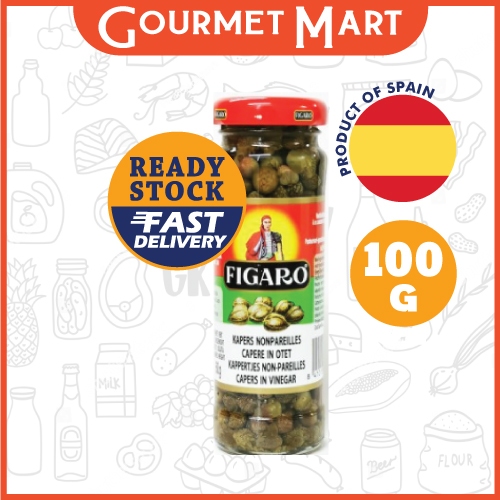 FIGARO CAPERS FINE IN VINEGAR 100G | Shopee Philippines