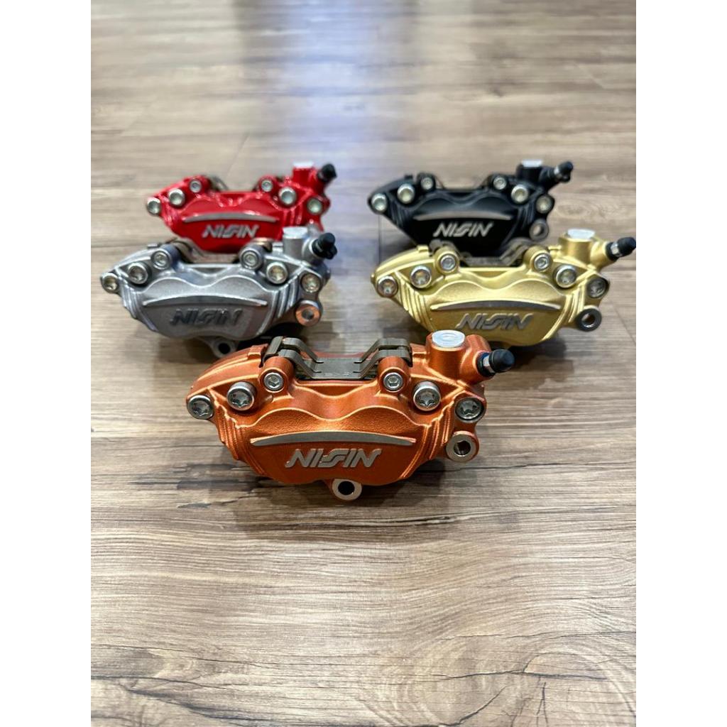 Nissin Caliper 4Pot Yamaha R25 Caliper Pump 4Pot Set With Standard Caliper Bracket | Shopee ...