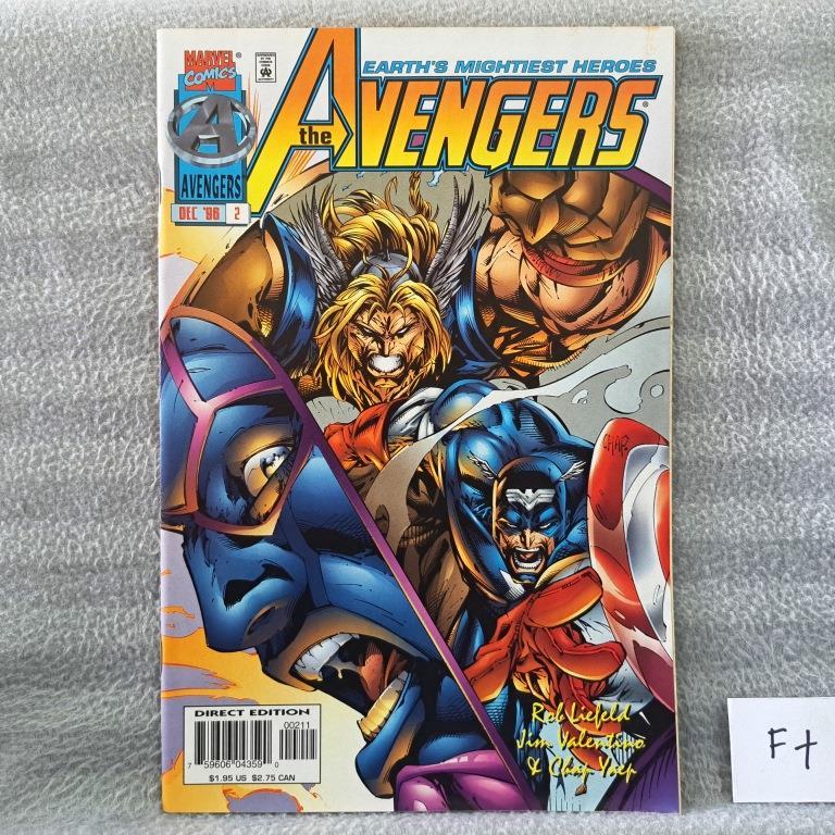 Avengers 2 (2nd Series) Marvel Comics (Rob Liefeld, Chap Yaep) | Shopee ...