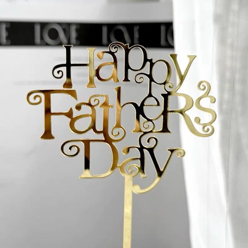 Acrylic Cake Topper (Mother’s Day/Father’s Day/Happy Birthday) | Shopee ...