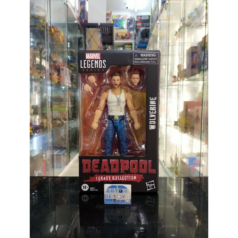 Marvel Legends Deadpool Legacy Collection 6"inch Wolverine | Shopee ...