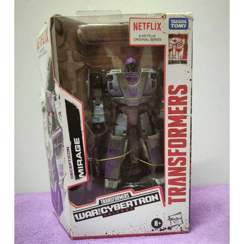 Hasbro Transformers Netflix Decepticon MIRAGE Siege War for Cybertron ...