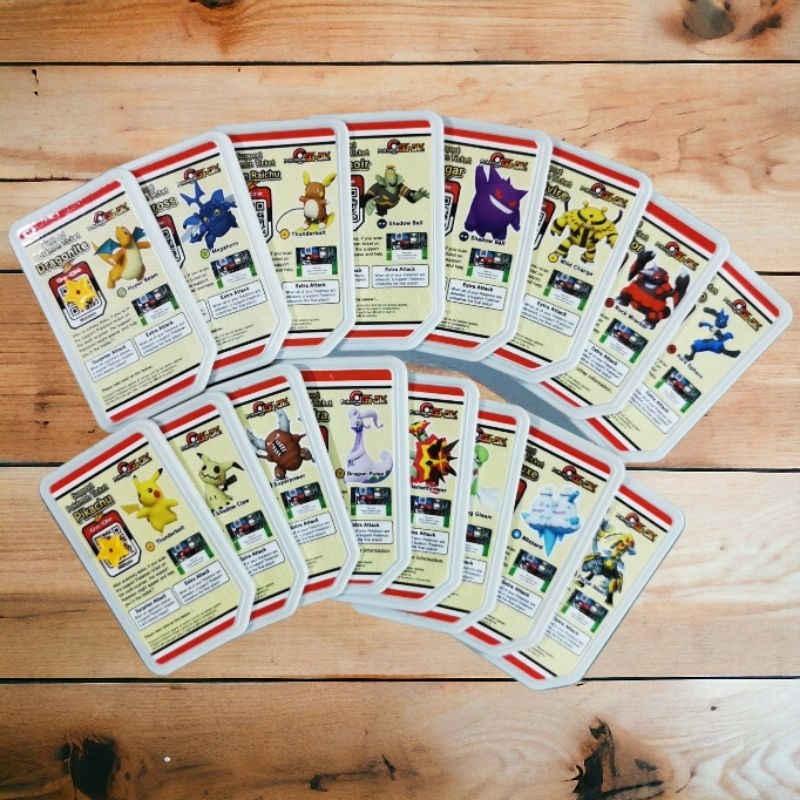 Scannable Full Set Pokemon Gaole Support Ticket / Card | Shopee Philippines