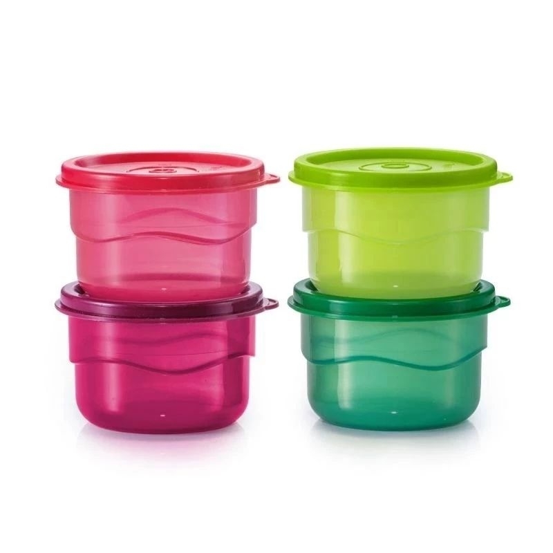Tupperware Snack Cup 110ml (4pcs) | Shopee Philippines