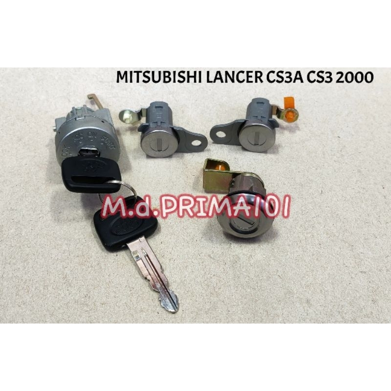 MITSUBISHI LANCER CS3A CS3 2000 IGNITION SWITCH WITH DOOR KEY LOCK ...