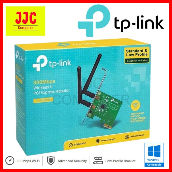 TP-LINK TL-WN881ND 300MBPS WIRELESS N PCI EXPRESS ADAPTER 300189 ...