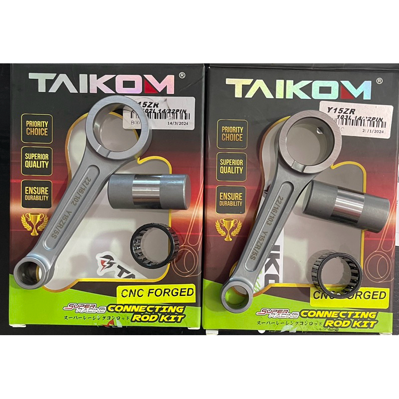 TAIKOM RACING YAMAHA Y15 LC135 5S LC5S 102MM 103MM CNC FORGEN CON ROD ...