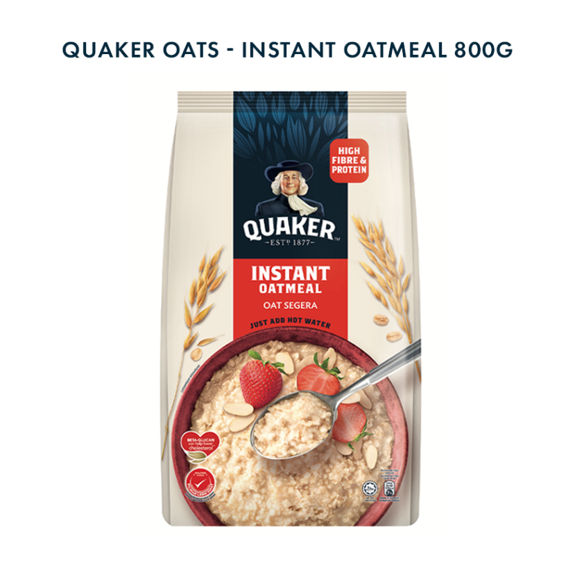 Quaker Instant Oatmeal (800g) | Shopee Philippines