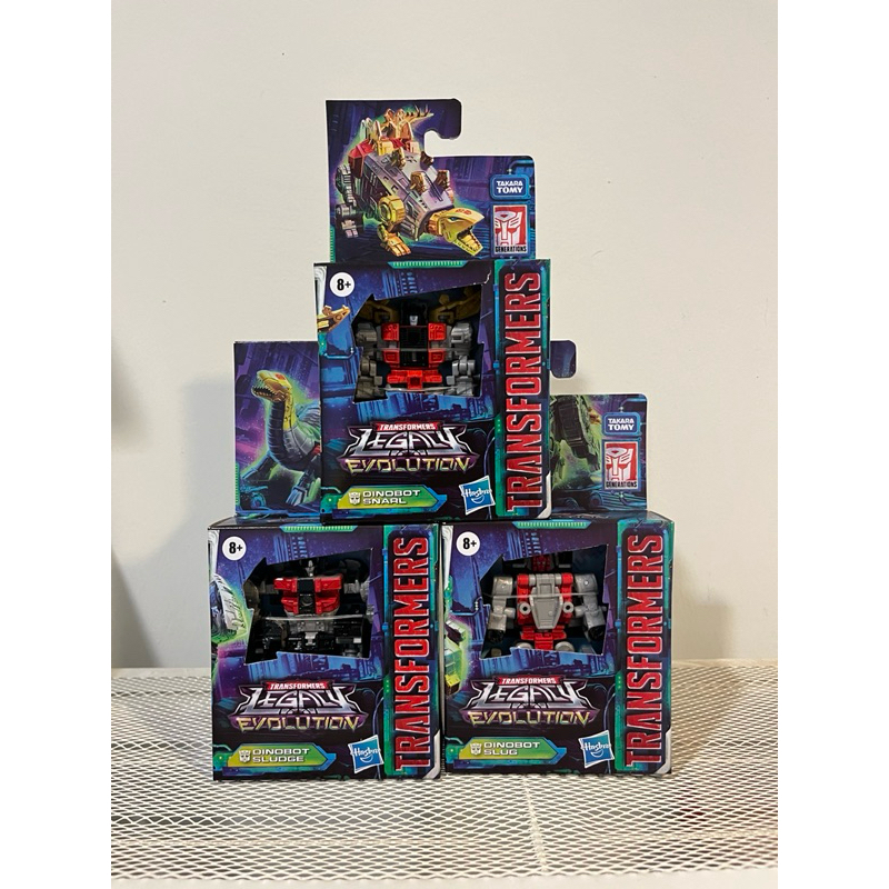 Transformers Legacy Evolution Snarl / Dinobot Slug / Sludge Core Class ...