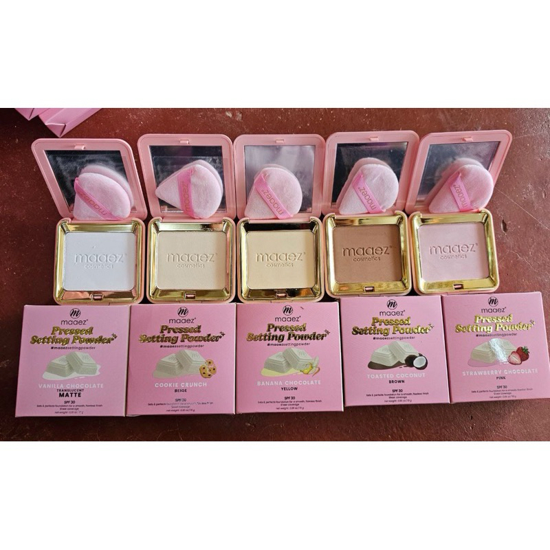 maaez setting powder | Shopee Philippines