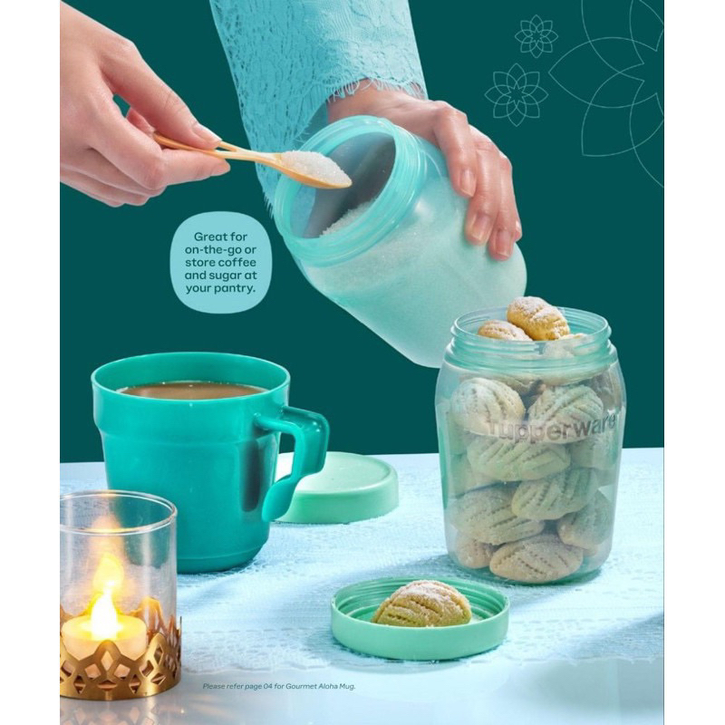 Tupperware Universal Jar 550ml (1pc) + Free spoon (1pc) | Shopee ...