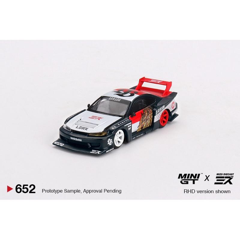 MINI GT x MIZU Diecast 1:64 LB-Super Silhouette Nissan Silvia (S15 ...