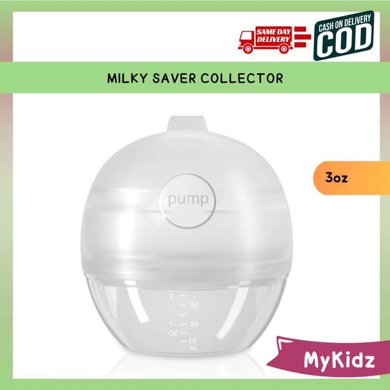 Milky Saver Collector Breastpump new technology extra pumping marmet clog ducts manual pump ...