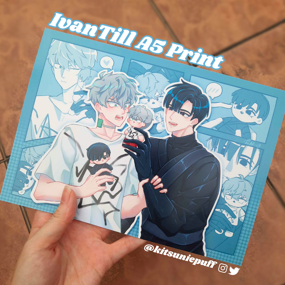 IvanTill & Plushies A5 Artprint (Ivan & Till/ALNST/Alien Stage ...