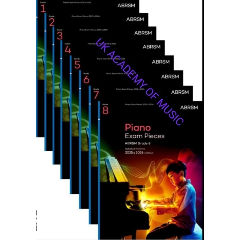 Piano Exam Pieces ABRSM 2025-2026 Grade 1-8 | Shopee Philippines
