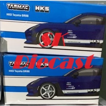 Tarmac Works 1/64 HKS Toyota GR86 Blue Metallic | Shopee Philippines