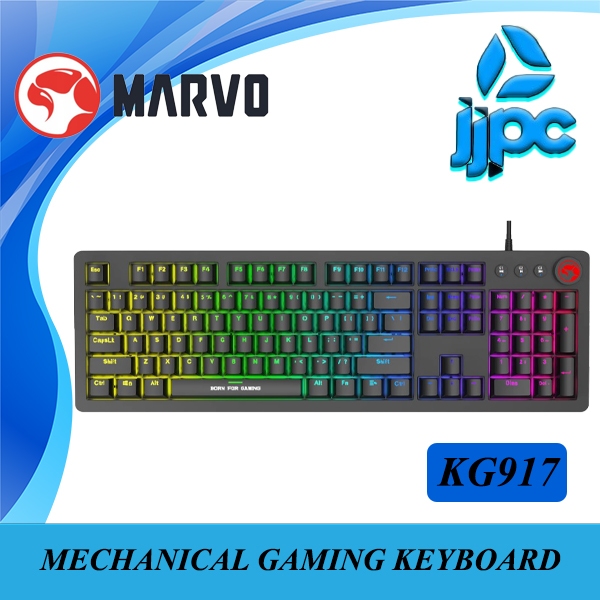 MARVO KG917 MECHANICAL GAMING KEYBOARD | Shopee Philippines