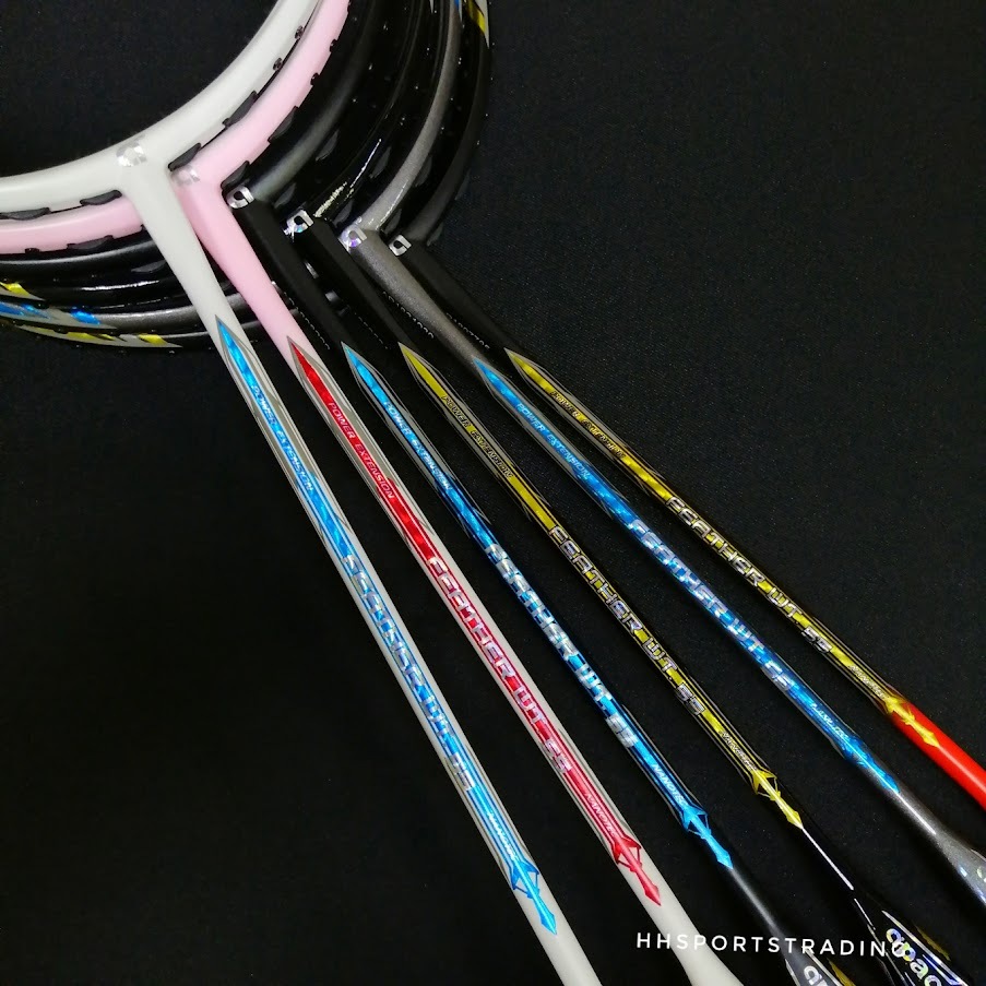 APACS Racket FEATHER WEIGHT 55 ( FREE Stringing+Grip ) HEAD HEAVY ...