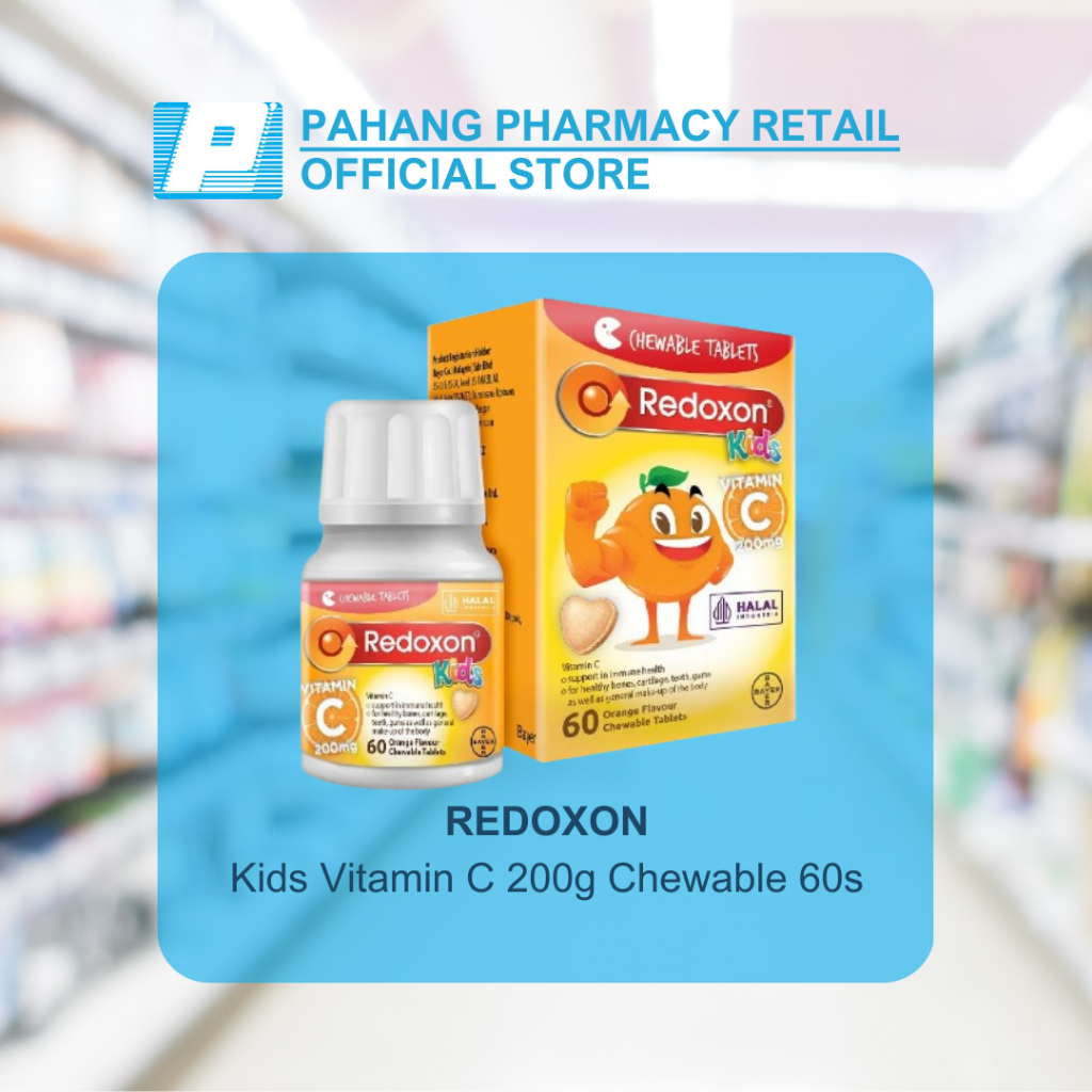 REDOXON Kids Vitamin C 200g Chewable 60s (Exp:10/2025) | Shopee Philippines