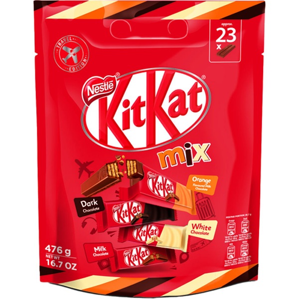 Kit Kat Mix Chocolate Bars Travel Pack 476g (23pcs +/-) | Shopee ...