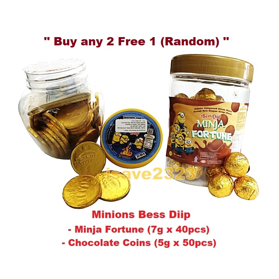 Buy Any 2 Free 1 Random {BUY AT YOUR OWN RISK} Minions Bess Diip Minja ...