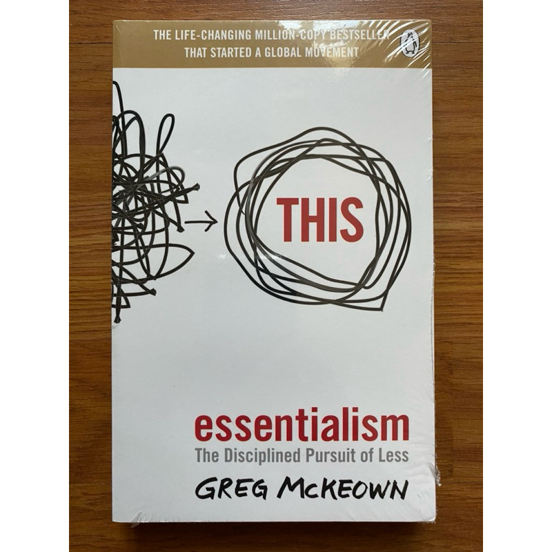 Essentialism : The Disciplined Pursuit of Less by Greg McKeown ...