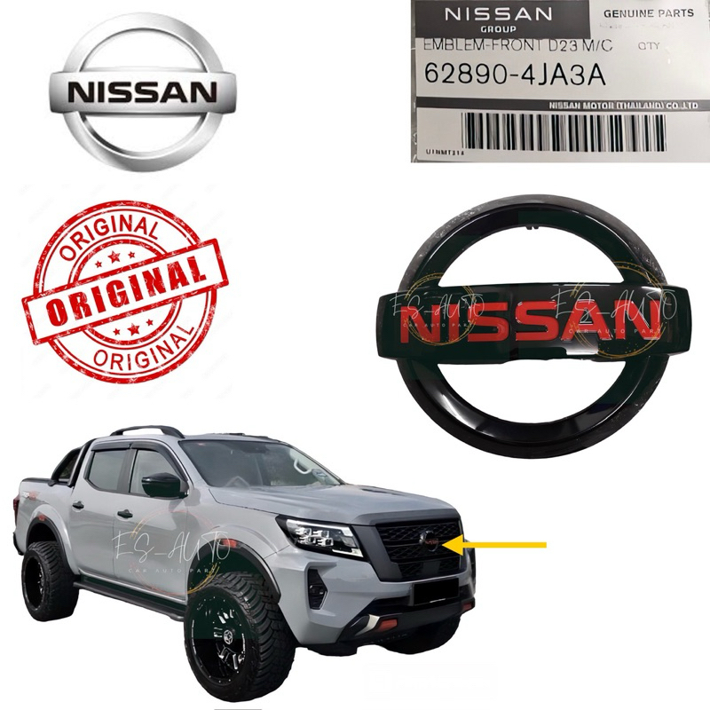 Nissan D23t Navara Np300 (Pro-4X) 2021 Front/Depan Radiator Grille ...