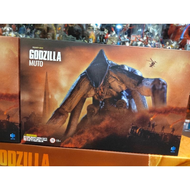 HIYA EBG0081 Godzilla Monster Female MUTO 15cm Action Figure | Shopee ...