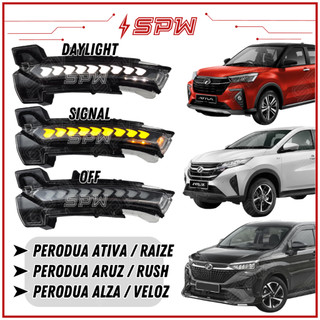 Perodua Ativa Alza Aruz / Toyota Raize Rush Veloz Side Mirror LED ...
