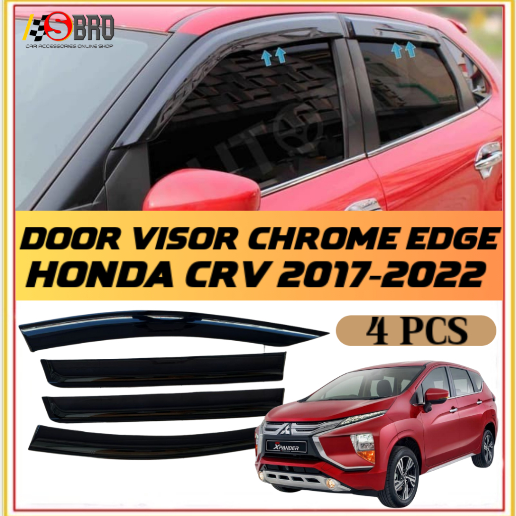 Mitsubishi Xpander 2020-Present Door Visor /Air Press /Window Injection ...