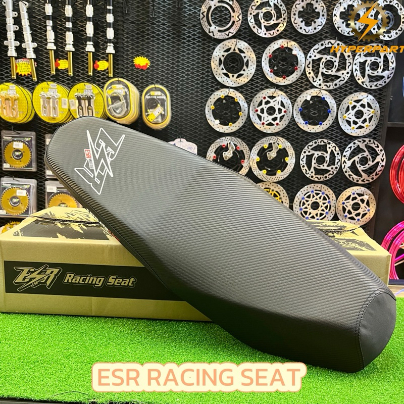 ESR MOTOR CARBON SEAT Y15ZR Y16ZR LC 135 RS 150 LAGENDA EX5 CURVE/FLAT | Shopee Philippines