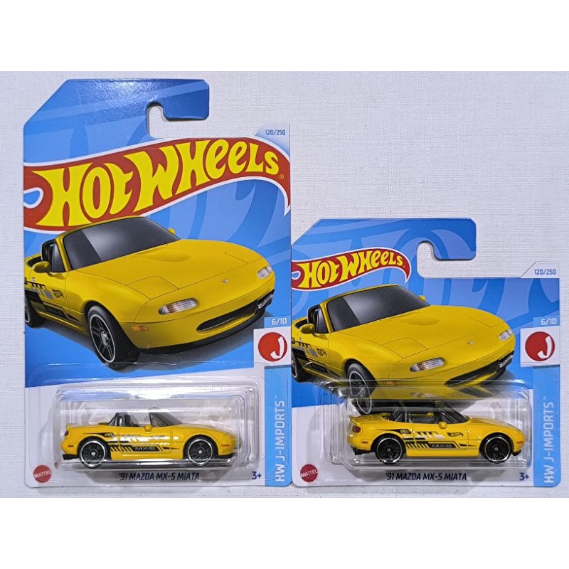 Hot Wheels 91 Mazda MX-5 Miata - Case Q 2024 & A 2025 | Shopee Philippines